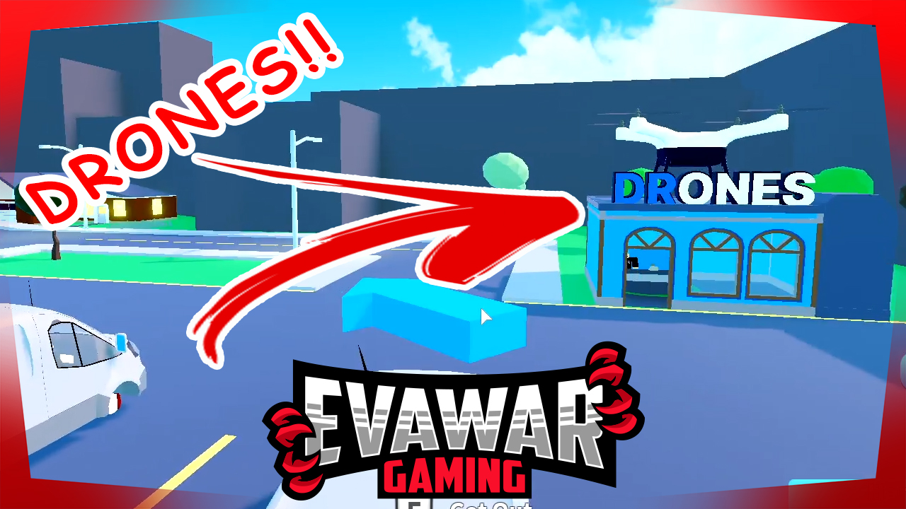 Roblox Delivery Simulator - Drones Update - EvaWar Gaming